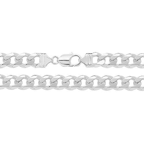 Silver Curb Chains – Andrews Direct